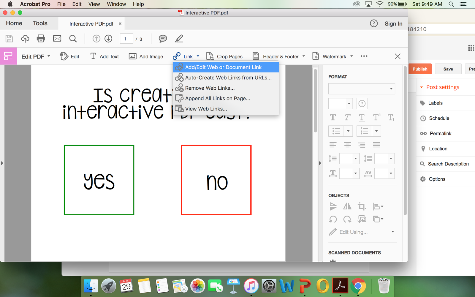 8 Steps to Creating an Interactive PDF | Delightfully Dedicated