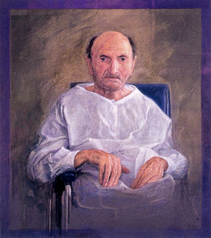 Painting of Daniel Quintero artist, Daniel Quintero paintings