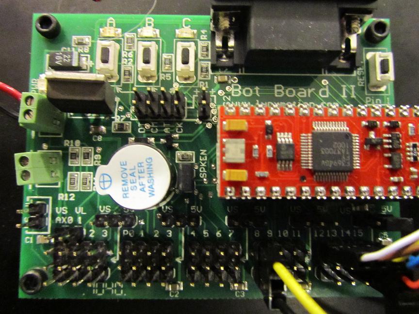 Zeus, a Marauder Class Hexapod: Bot Board II, Before and After pics