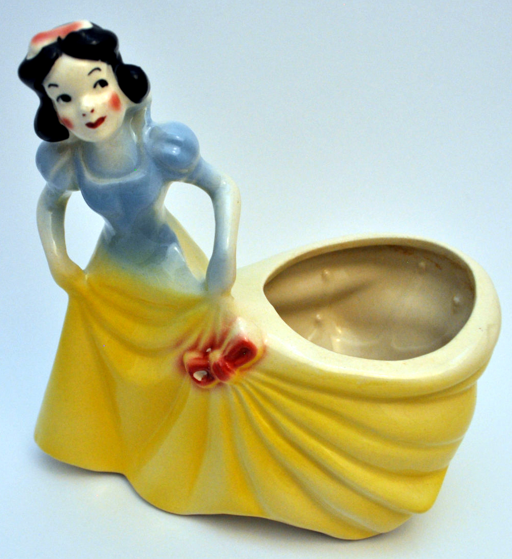 Filmic Light - Snow White Archive: Leeds Snow White Ceramic Planters