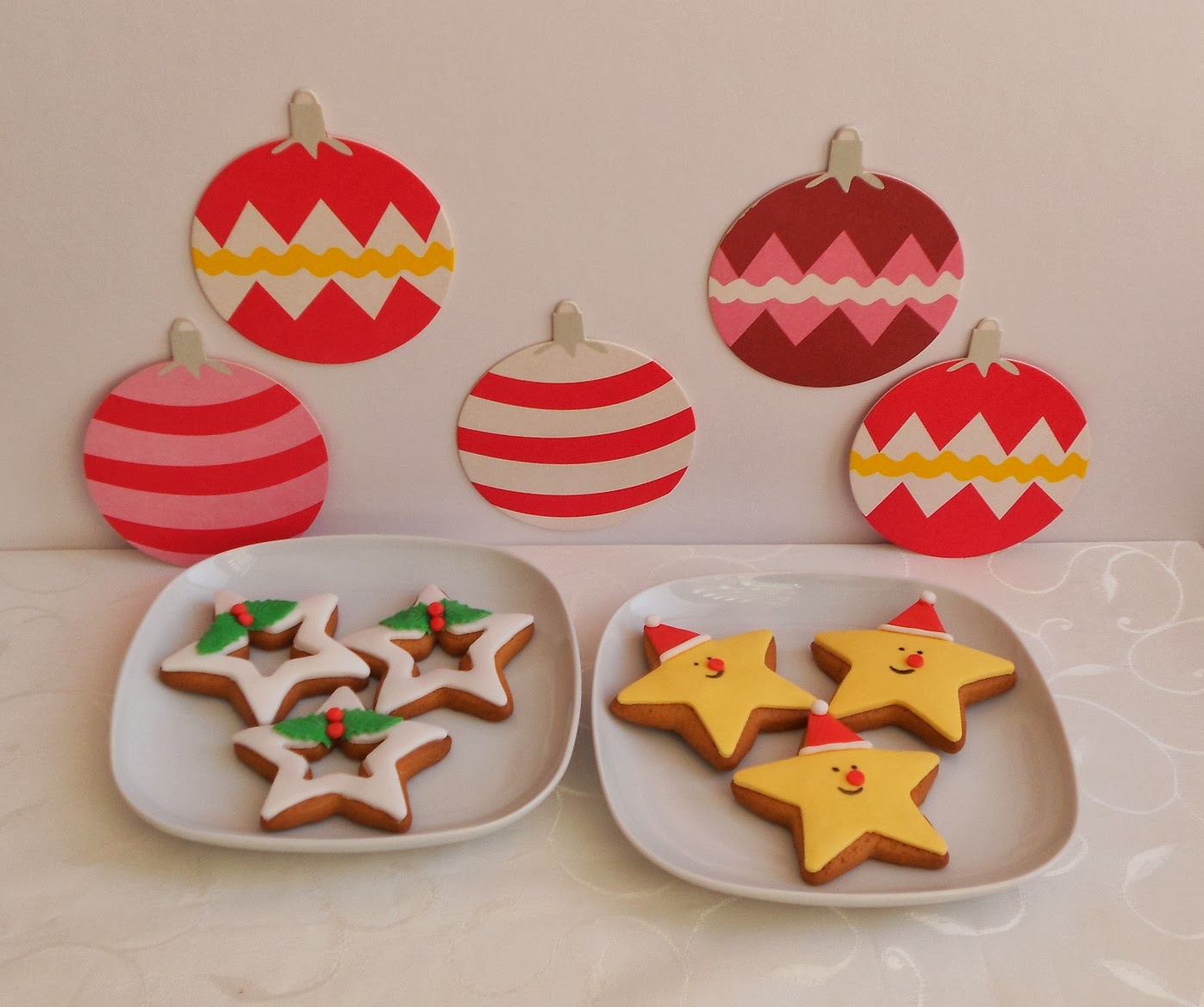 La bellota dulce: Estrellas navideñas de galleta