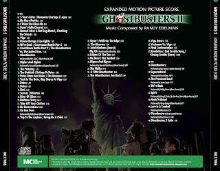 Soundtrack List Covers: Ghostbusters 2 Expanded (Randy Edelman)
