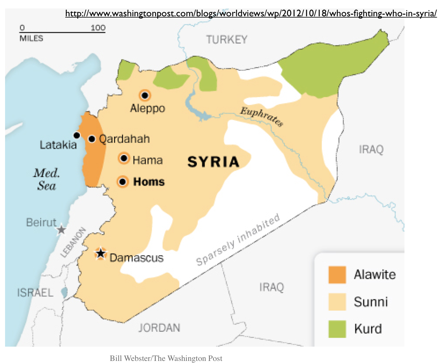 Syria dla Polaków (w skrócie): Syria - gdzie to jest?