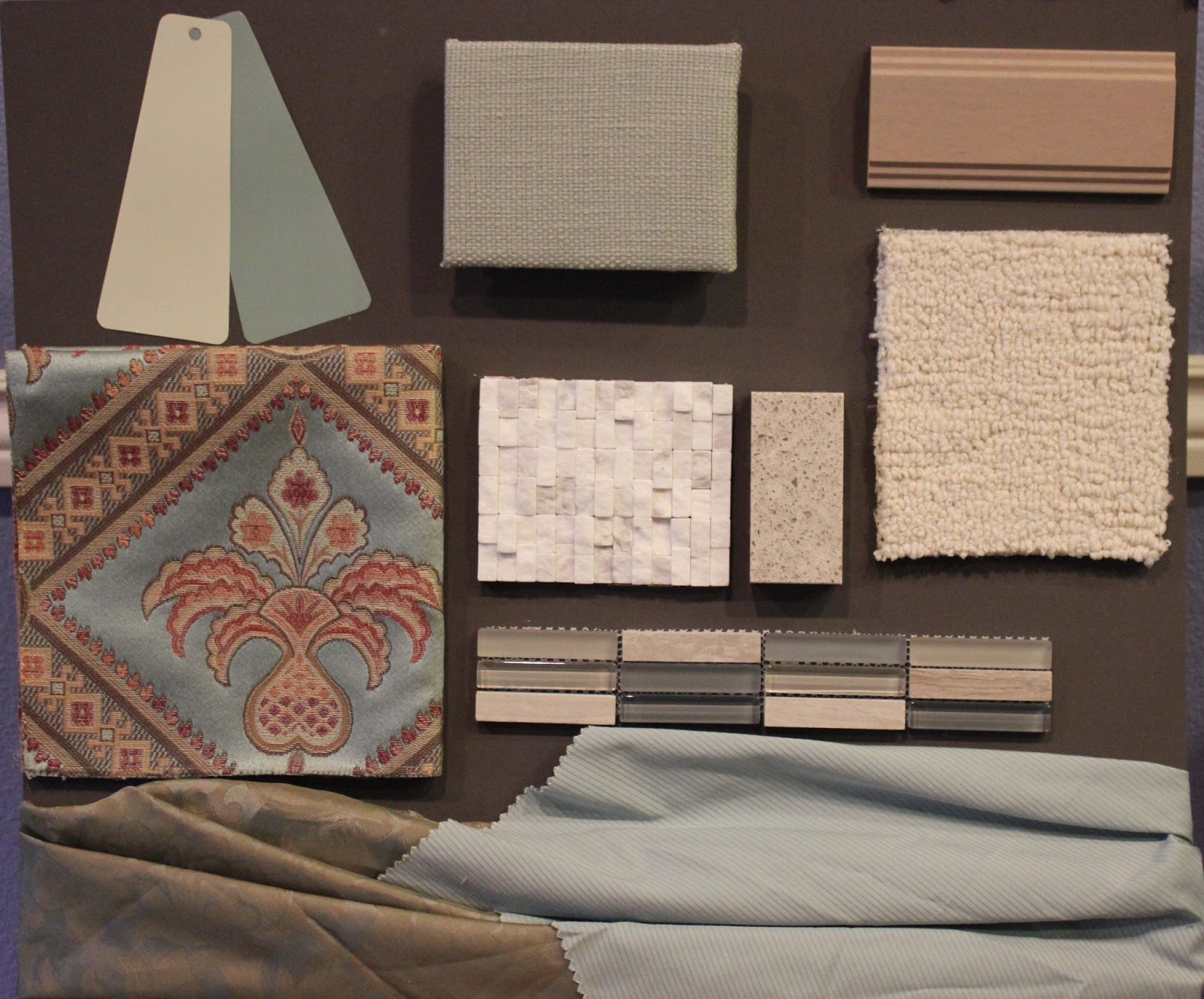 Inside the Frame: Design Board | Parents' Family Room (Formal)