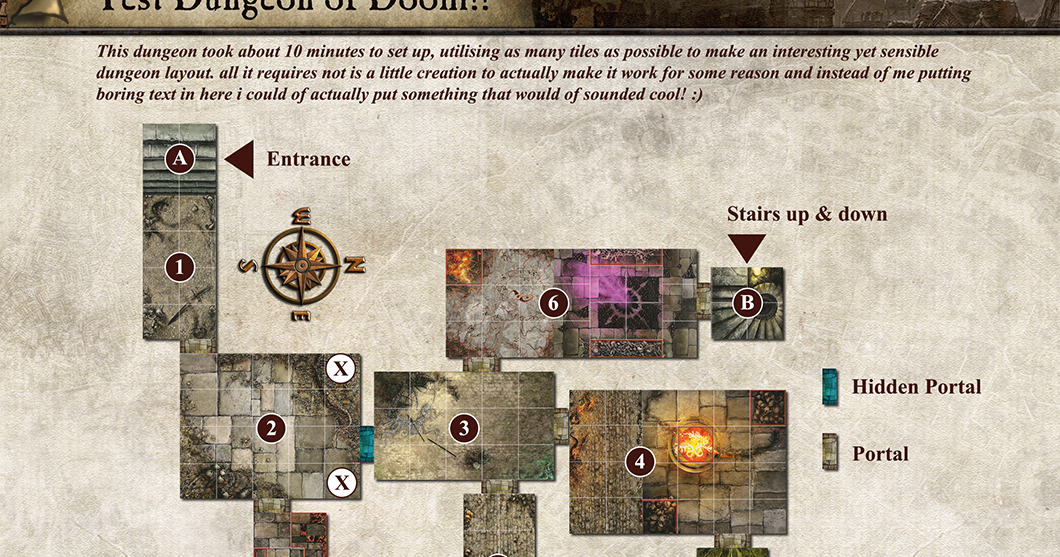 SOMETHING IN THE DUNGEON: WHQ Shadows Over Hammerhal map making kit