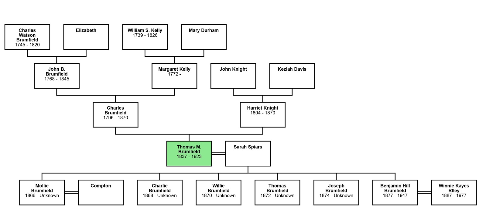 Leaves & Branches: Forget Me Not: T M Brumfield, 'Crosses the River'