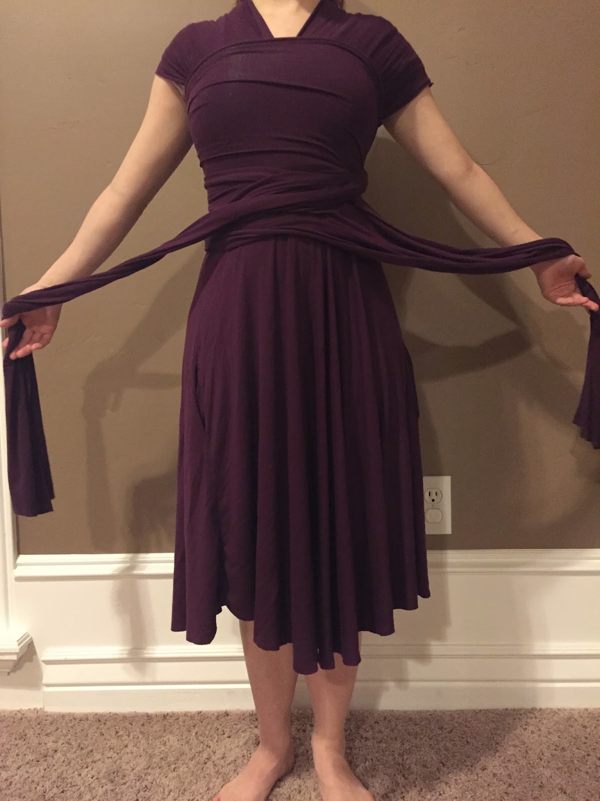 Mountain Rose Designs: How to Wear an Infinity Dress Modestly