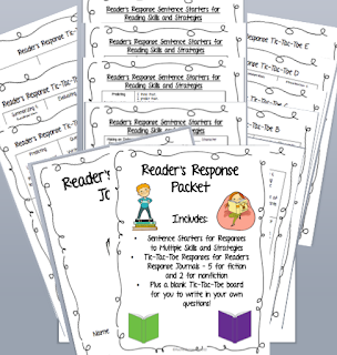 Reader's Response Tic Tac Toe - Mrs. O Knows