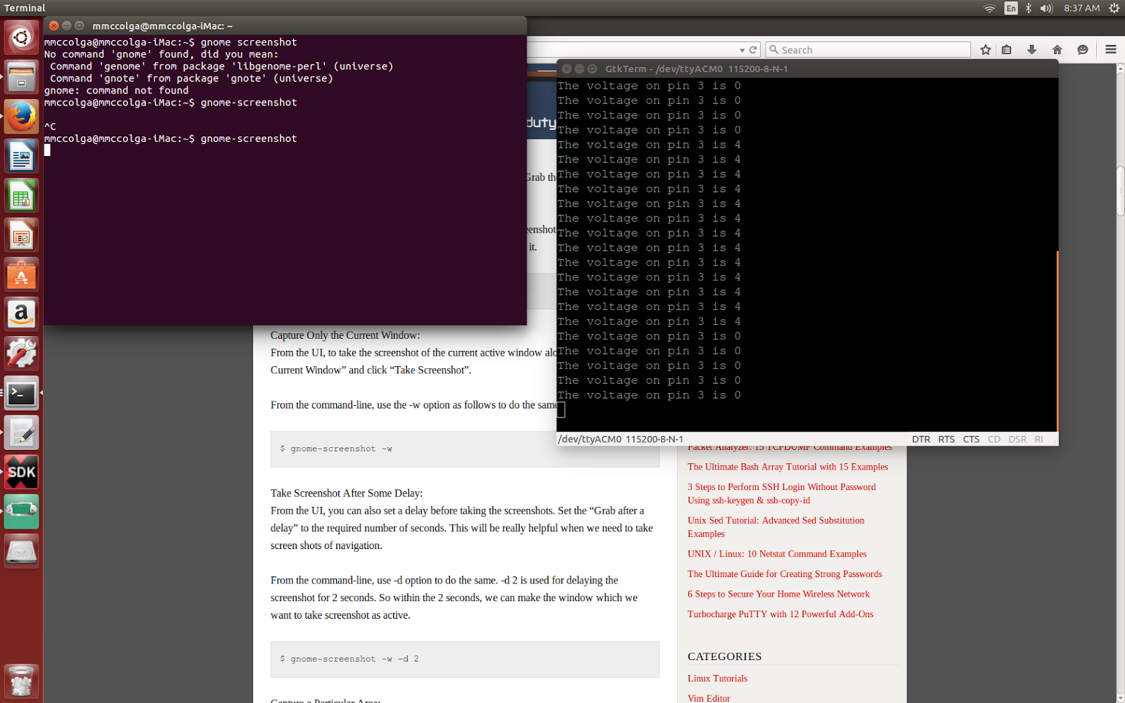 Zedboard_2015: Code to read from pin 3 and write to serial and LED