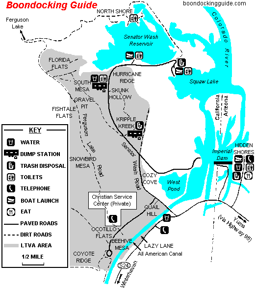 The One Income Dollar: Imperial Dam LTVA - Not Where We'd Personally Stay