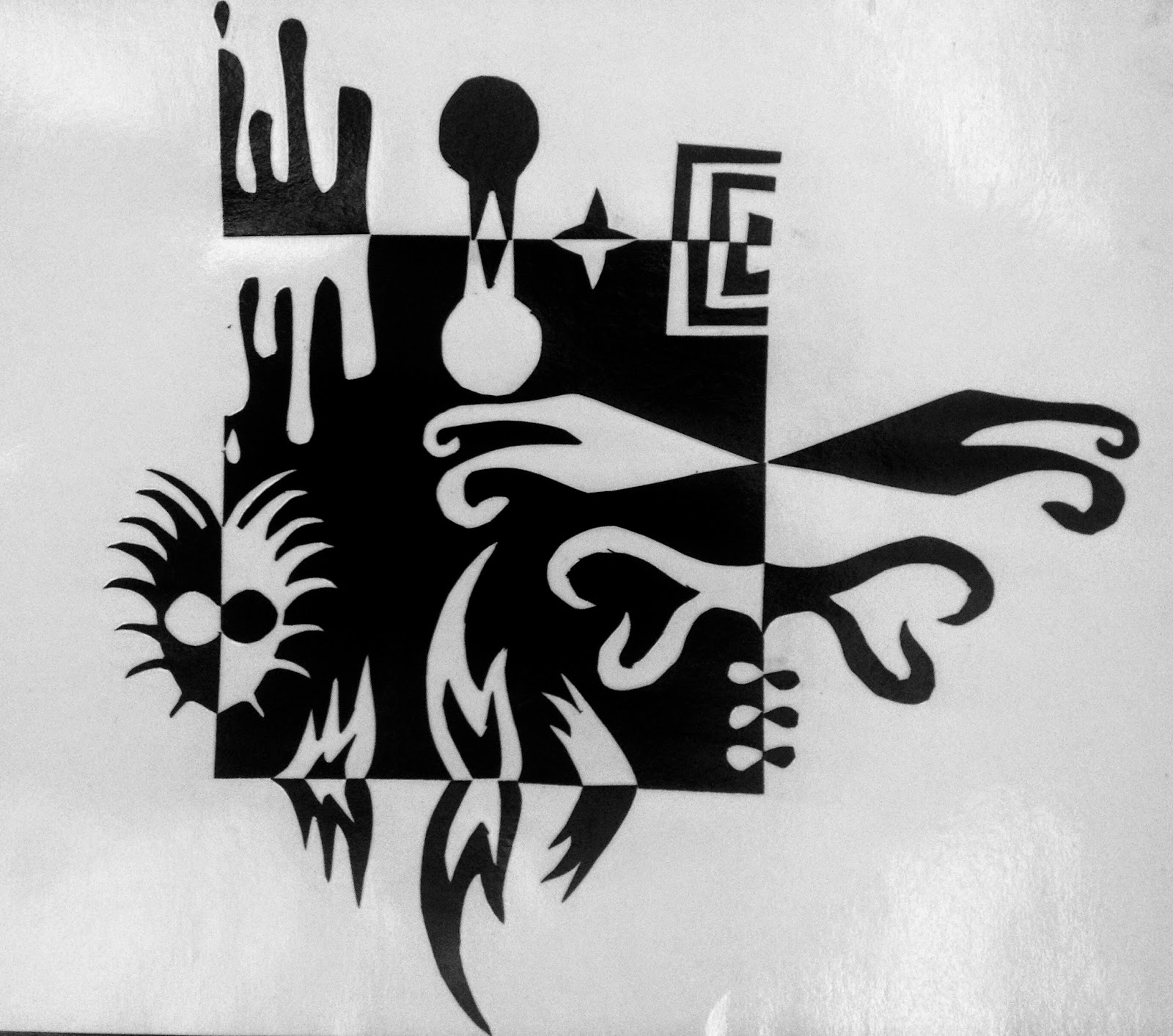 Sylvandale Middle School Art Class: Japanese Notan Design