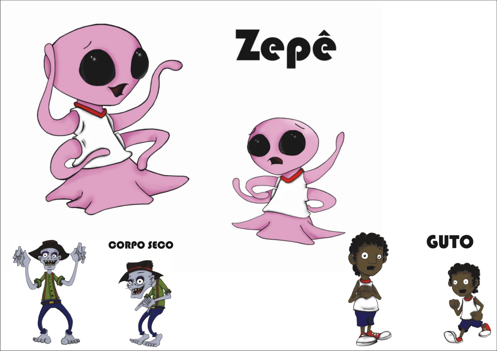 criando HQ: Zepê e o ovo do fim do mundo