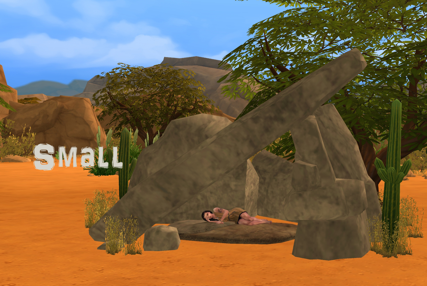 TS4: Prehistoric Rock Shelter | History Lover's Sims Blog