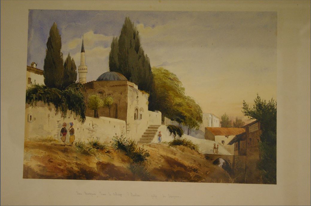 René Gillotin (1814 - 1861)'in Urla Fatih İbrahim Bey Camii'yi ...