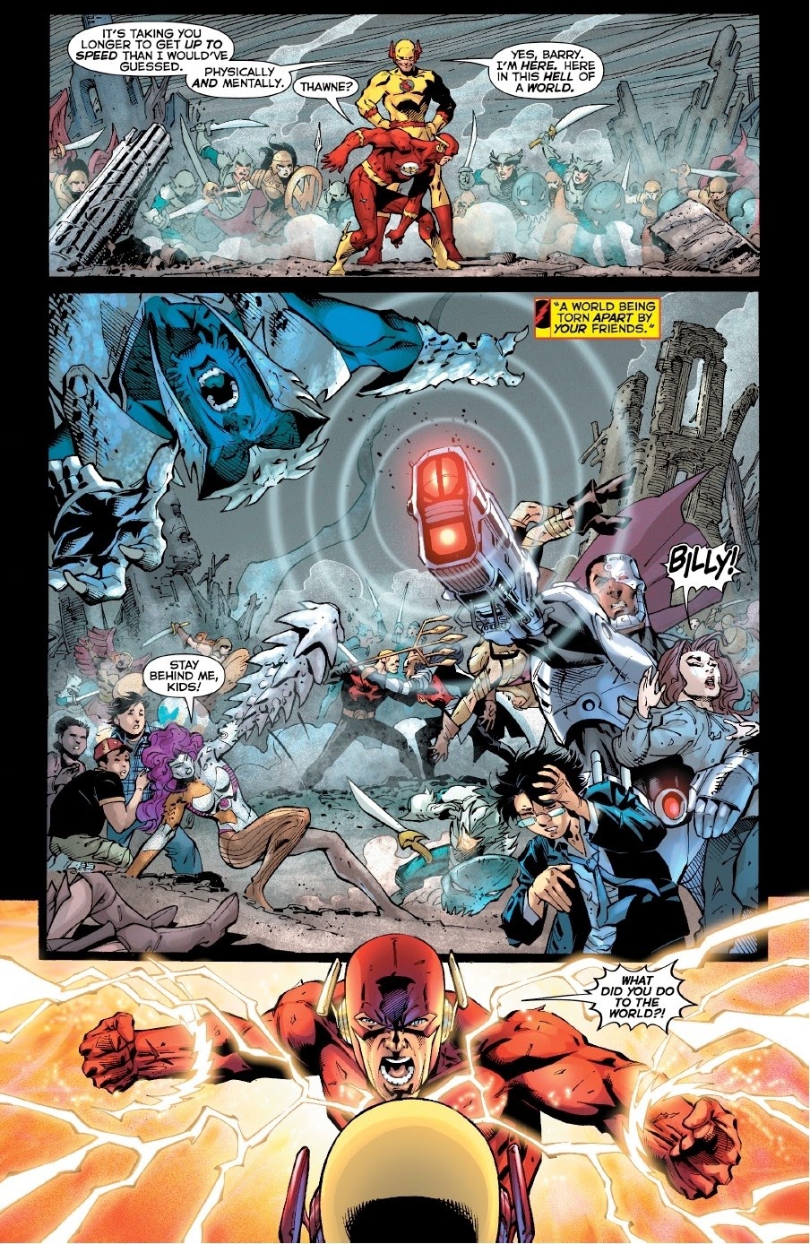 DC Geek House: [Reseñas] Flashpoint #5 (Flashpoint #4 ECC)