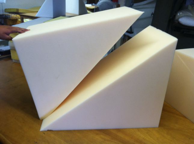 CUSHION WORKS: Recipe for Wedge Shaped Foam