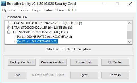 [老子]游的電腦空間站(原始): BDU_v2.1 及 CLOVER 與 黑蘋果