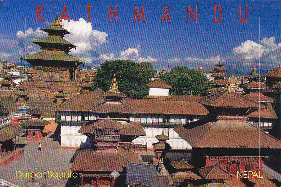 My UNESCO World Heritage Postcards: Nepal - Kathmandu Valley