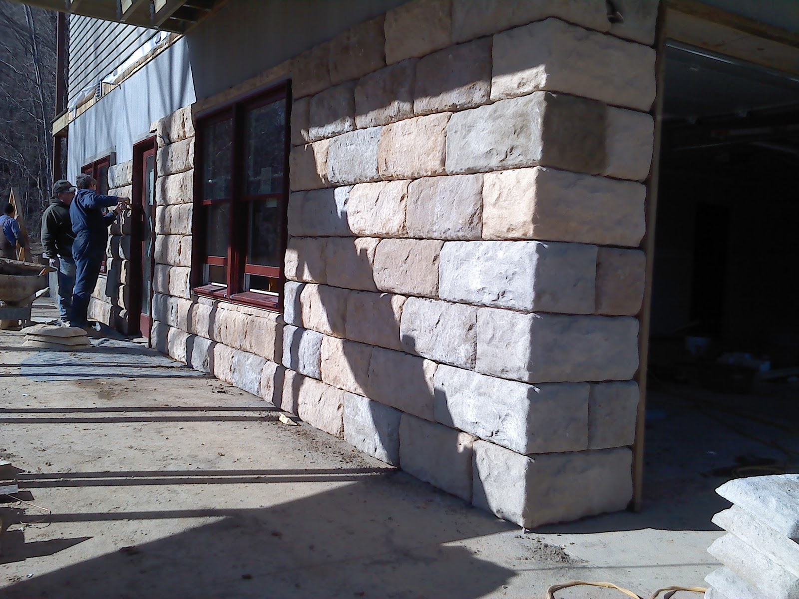 Builderscrete Cellulose Products: Our New Castle-Face Veneer!