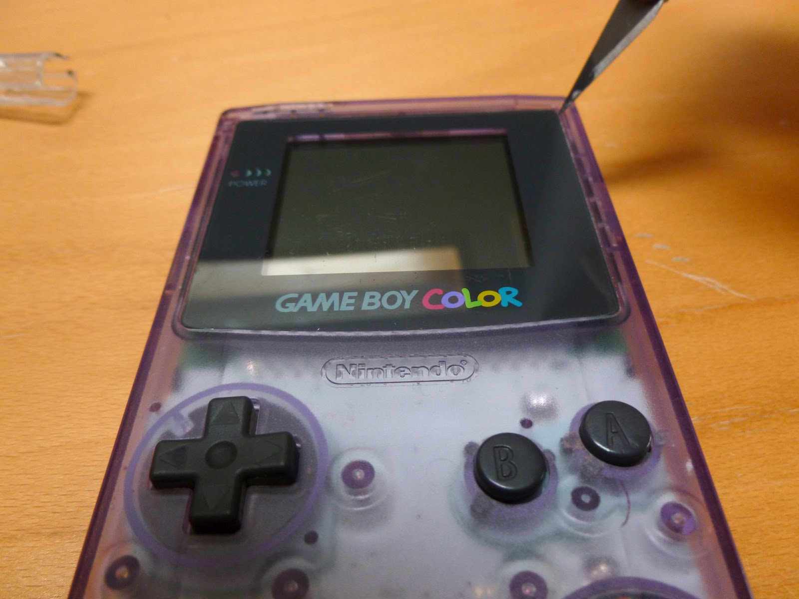 Love Without Anger: How to replace a Game Boy Color screen cover