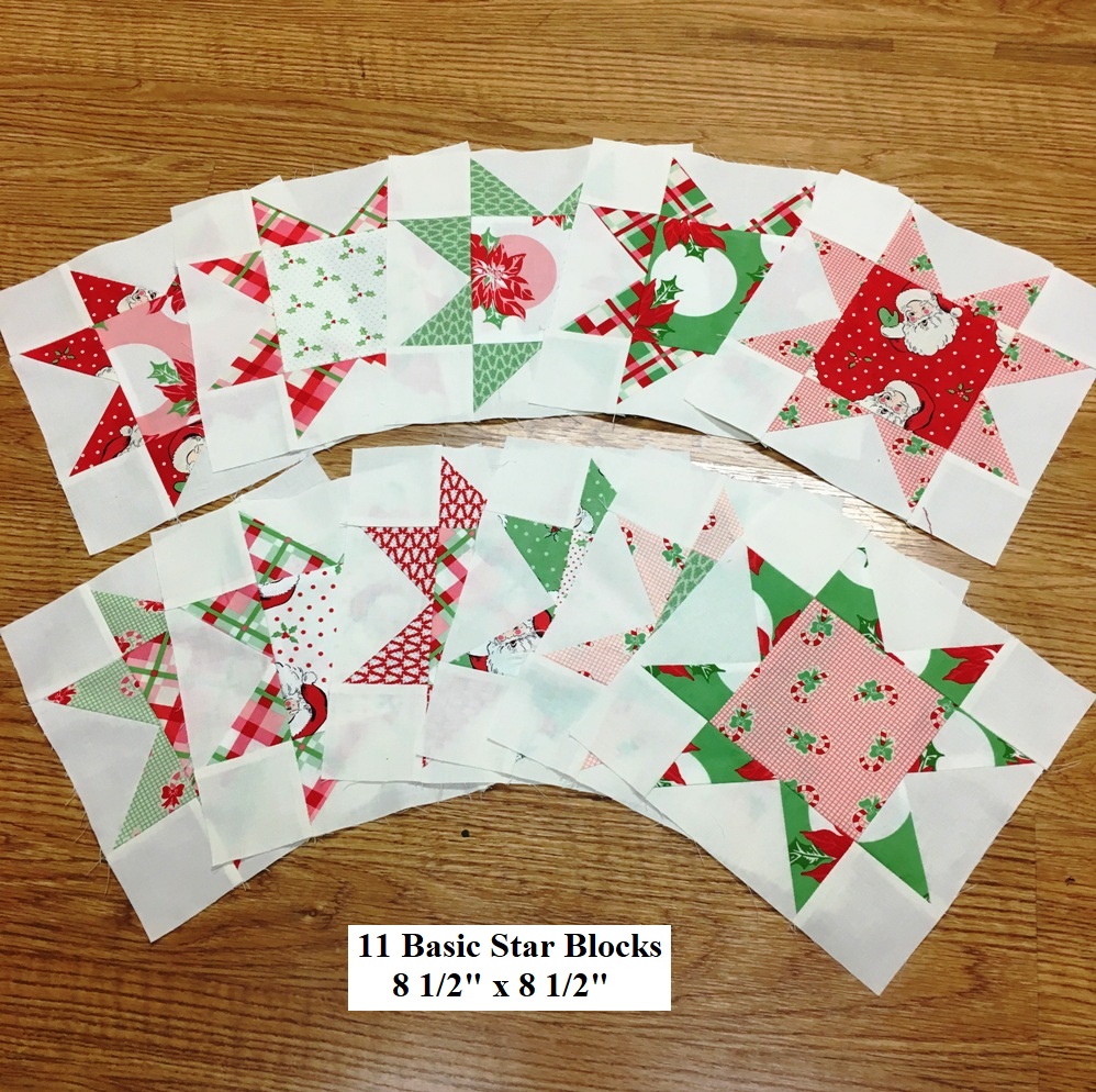 Happy Quilting: Seeing Stars Quilt-Along - Basic Star Block