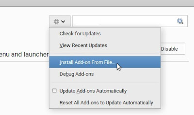Install Lightning Calendar Addon in Icedove Mail Client