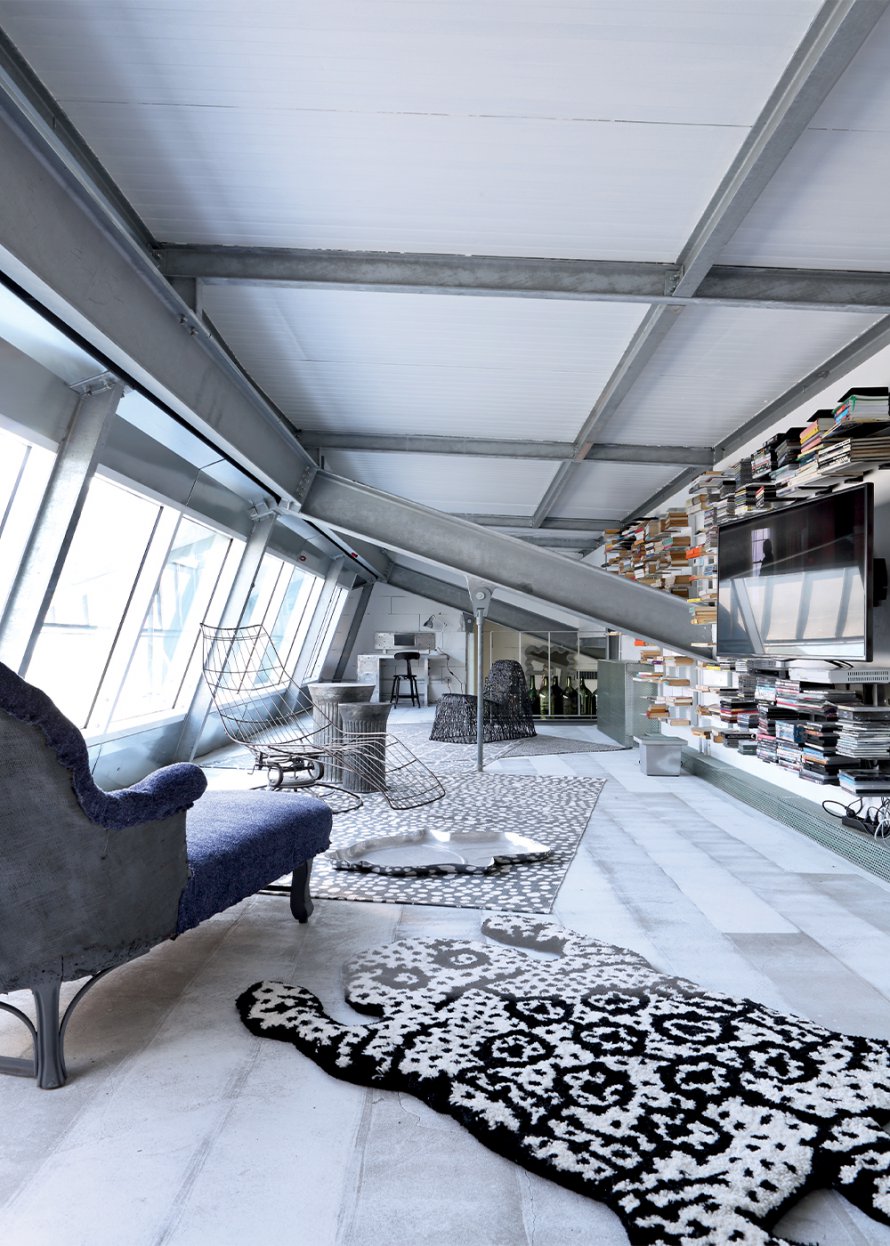 Paola Navone Eclectic Renovated Factory