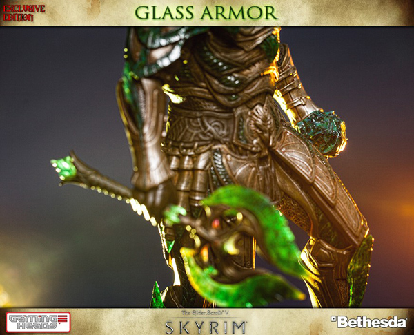 The Elder Scrolls V: Skyrim - Glass Armour (Gaming Heads)