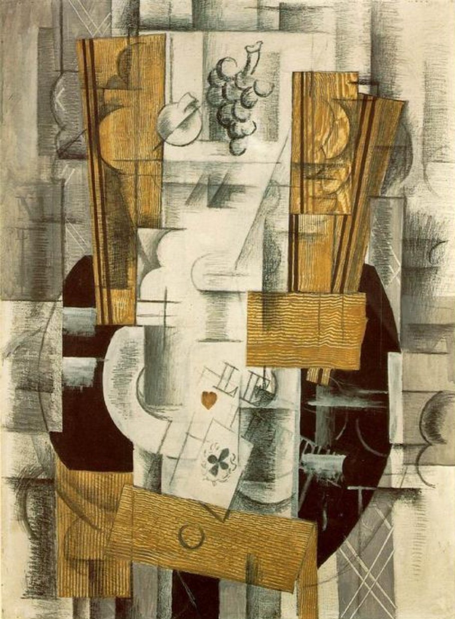 MI PINACOTECA: Cubismo Analítico. GEORGES BRAQUE 1910-1914