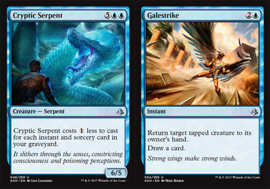 Magic the Gathering Adventures: Amonkhet Set Review: Blue