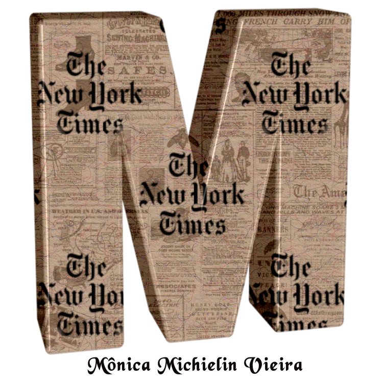 Monica Michielin Alphabets ALFABETO DO NEW YORK TIMES PNG NEW YORK monica-michielin-alphabets-alfabeto-do-new-york-times-png-new-york