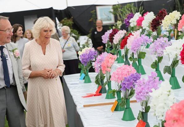 The Duke and Duchess of Cornwall attend the Royal Welsh Show