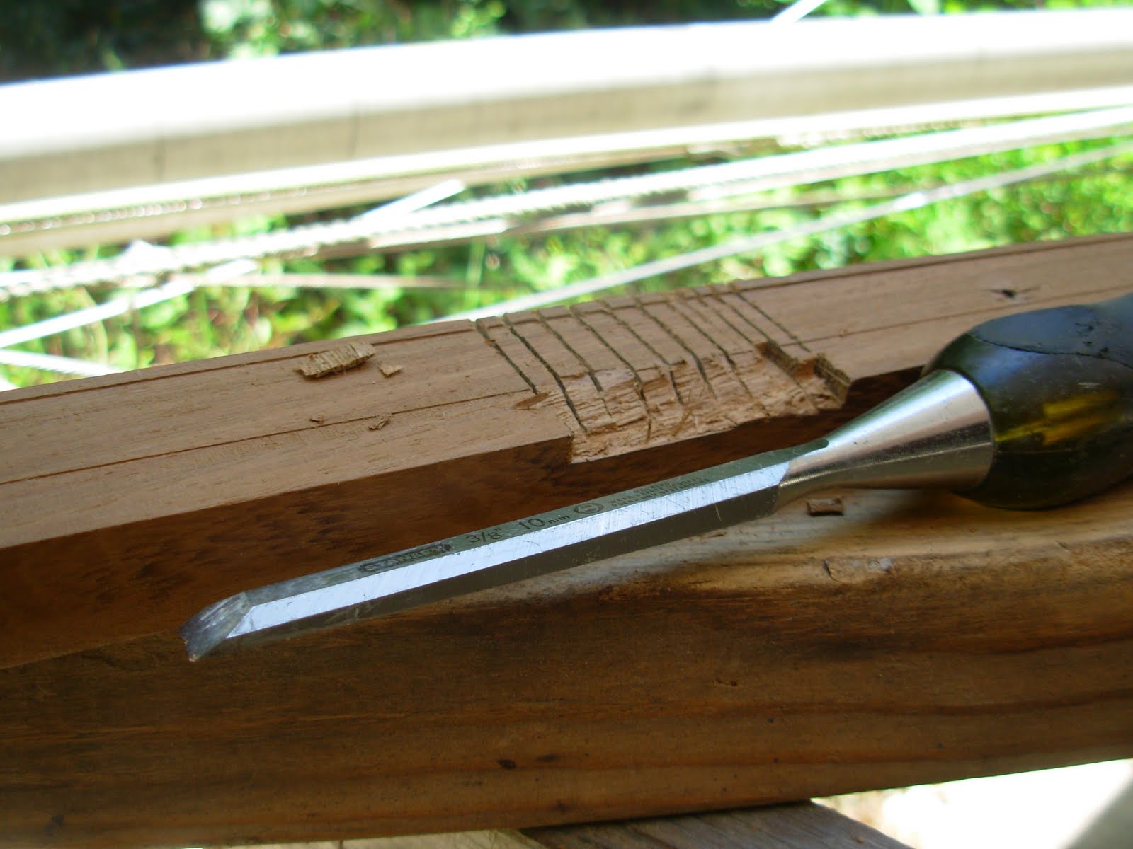 FROONIE: Finishing Toe Rail Installation