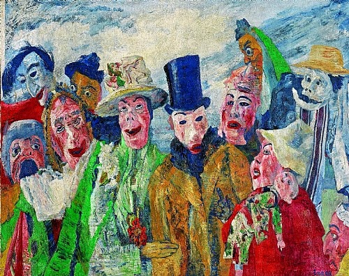 le promeneur du 68: Les masques de James Ensor au Kunstmuseum de Bâle
