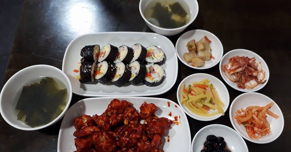Korean foods at Tae Kyeong in Marina Park City Miri - Miri Food Sharing