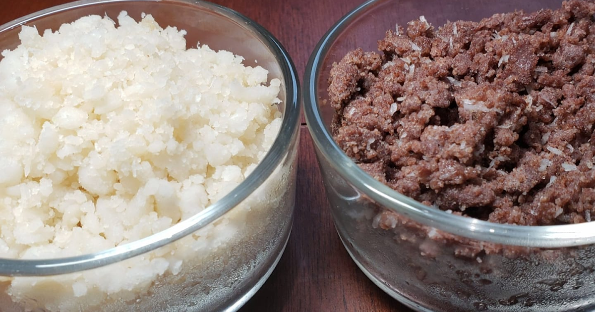 Instant Pot Easy Puttu without Puttu maker | Rice and Ragi Puttu | Soft ...