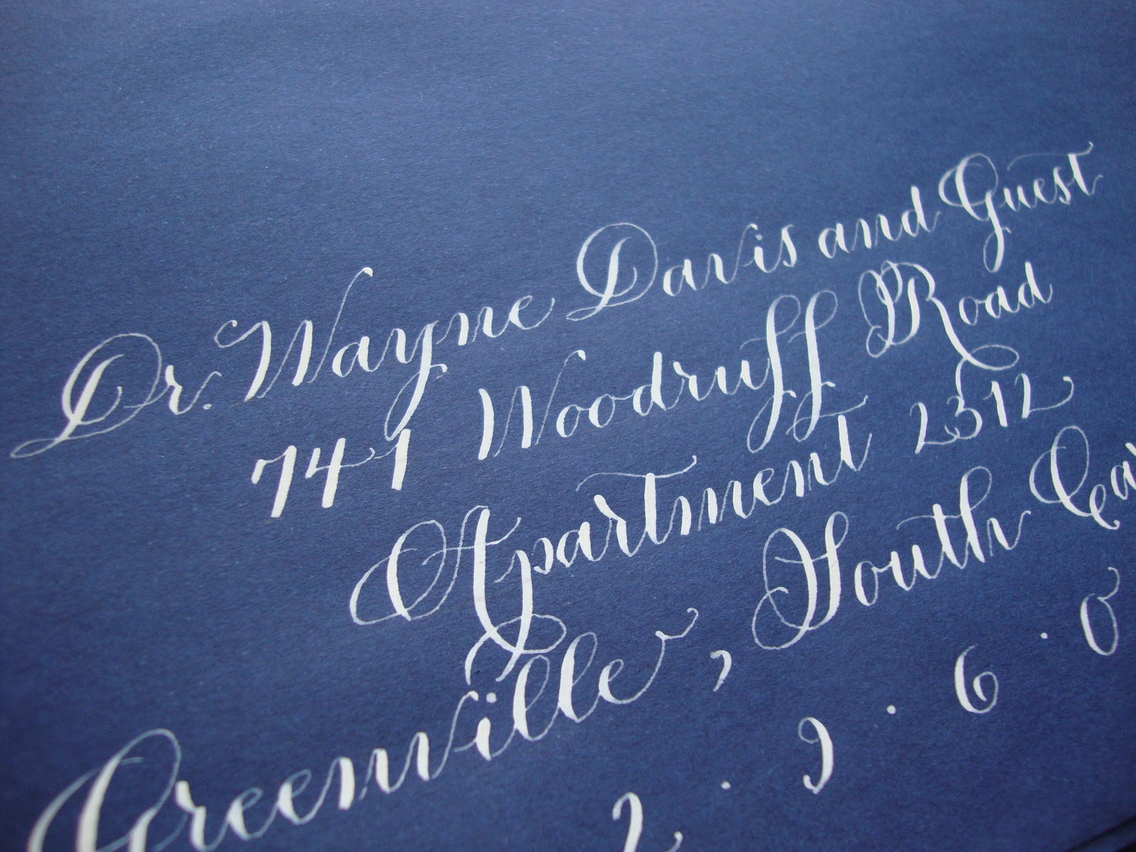 Abigail T. Calligraphy blog