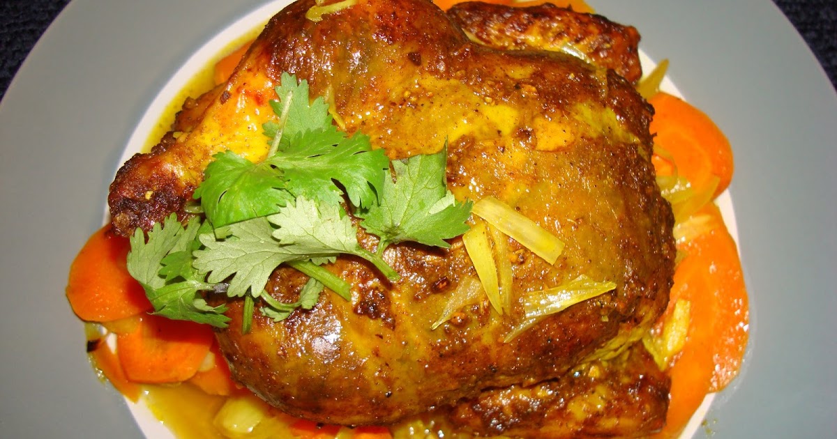 LA COCINA DEL POLLO: ROASTED CORNISH HEN WITH CURRY SPICES