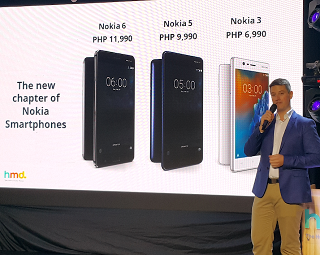 HMD Global Unveils First Nokia Smartphones Range - Erica YuB
