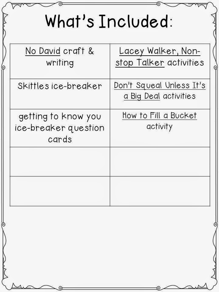 Mrs. Wheeler's First Grade Tidbits: First Week!