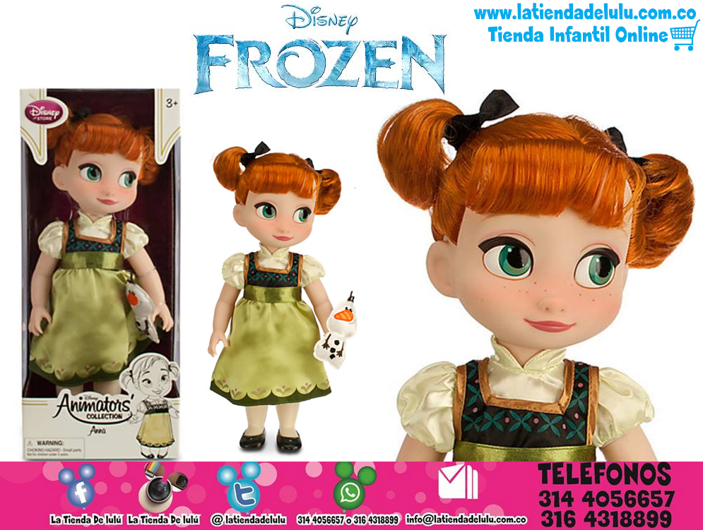 La Tienda De Lulú: Muñecas Elsa y Anna Frozen Disney (Colección Disney ...