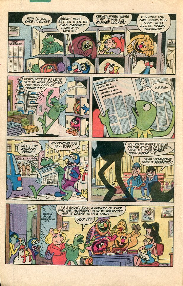 Vintage Kids' Books My Kid Loves: The Muppets Take Manhattan Comic Book