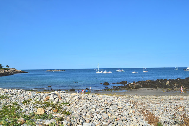 Katie Wanders : Diving Back Beach - Rockport, Massachusetts