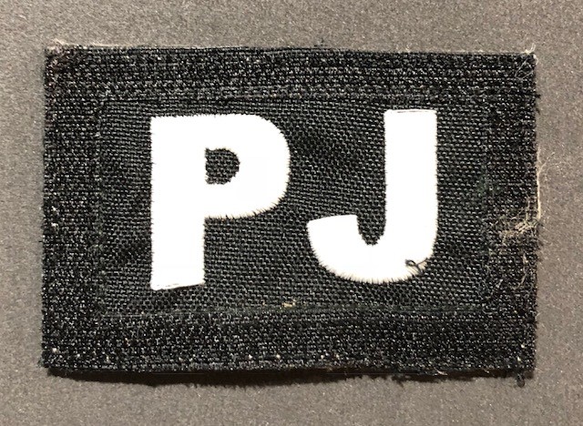 THE USAF RESCUE COLLECTION: USAF PJ / Reversible Embroidered Patch