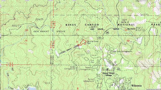 American Travel Journal: General Grant Tree Trail - Kings Canyon ...