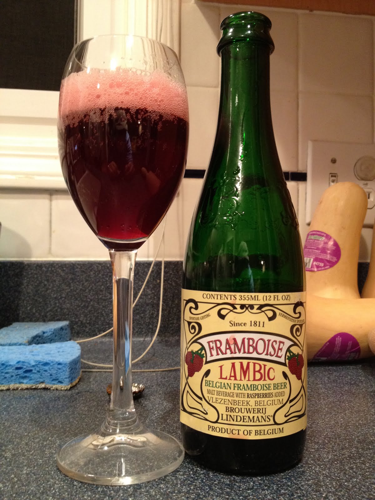 SaBEERmetrics: Beer Review: Lindemans Framboise