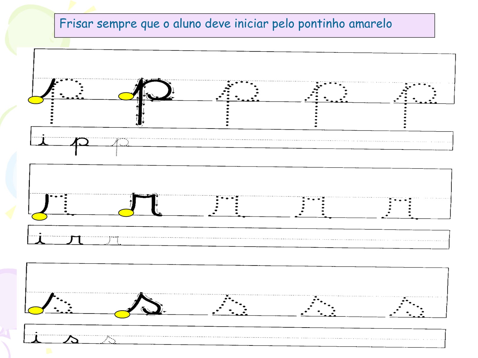Da Letra de Imprensa à Letra Cursiva. - Atividades de Caligrafia