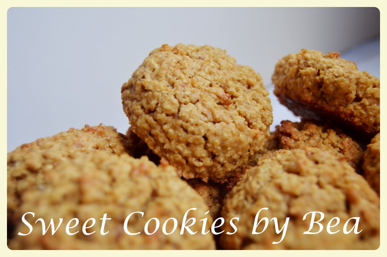 Sweet Cookies by Bea: Cookies bizcochonas de jengibre y miel