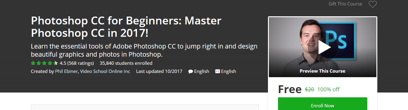 Photoshop CC for Beginners: Master Photoshop CC in 2017![COURSE] - WORLD PC