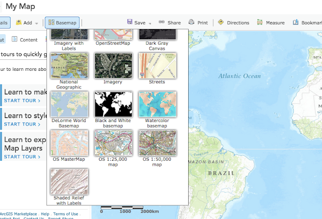 New basemaps in ArcGIS Online